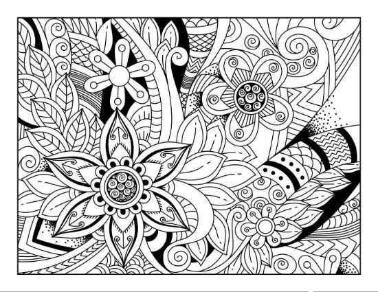 Free Adult Coloring Pages - Printable PDF Downloads